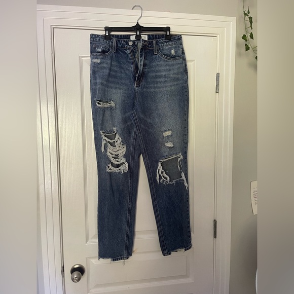 Bridge | Jeans | Bridge Boyfriend Ripped Jeans Ripped Belt Loop | Poshmark